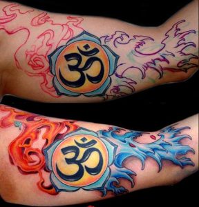18 Om Tattoos for Peace and Balance - TattoosOfAsia