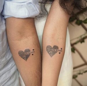 20 Matching Couple Tattoos That Represent Everlasting Love - TattoosOfAsia
