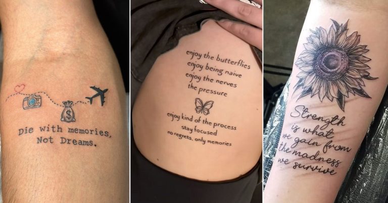 24 Meaningful Script Tattoo Ideas for Your Next Ink - TattoosOfAsia