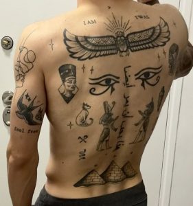 20 Egyptian Tattoos Inspired by History and Myth - TattoosOfAsia