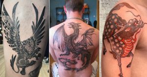 21 Mythological Creatures Tattoos for Fans of Legends and Lore ...