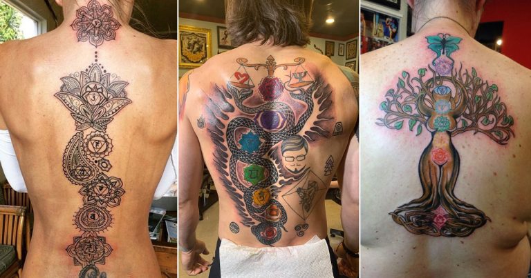 23 Chakra Spine Tattoo Designs for a Powerful Alignment - TattoosOfAsia