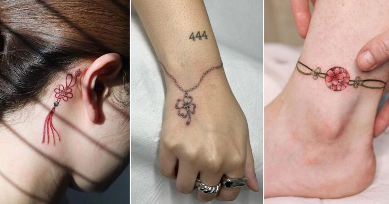 17 Delicate and Beautiful Small Charm Tattoos - TattoosOfAsia