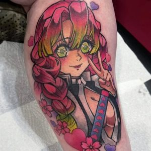 18 Bold and Unique Demon Slayer Tattoos You’ll Love - TattoosOfAsia
