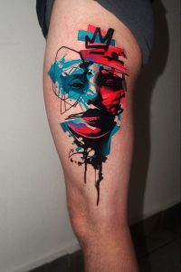 19 Modern Abstract Realism Tattoos Full of Emotion and Depth ...