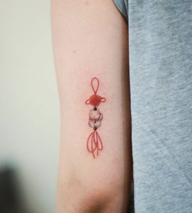 17 Delicate and Beautiful Small Charm Tattoos - TattoosOfAsia