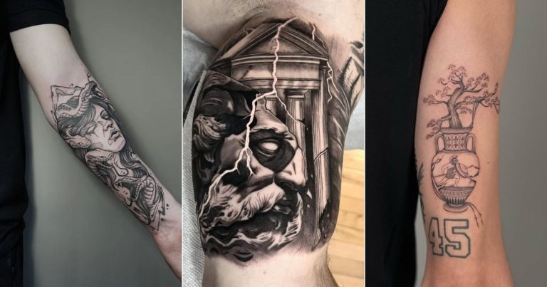 16 Ancient Greek Tattoos Full of Meaning - TattoosOfAsia