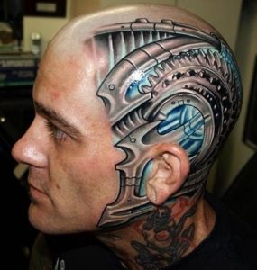 23 Cyber-Inspired Biomechanical Tattoo with Powerful Detail - TattoosOfAsia