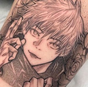 16 Unique Gojo Satoru Tattoo Designs for Devoted JJK Fans - TattoosOfAsia