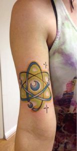 15 Bold Atomic Tattoo Inspired by Science, Power, and Energy ...