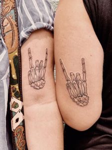 18 Skeletal Hand Tattoo Ideas With Meaning and Visual Impact ...