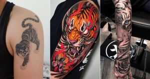 15 Tiger Tattoo Styles with Fierce and Striking Details - TattoosOfAsia